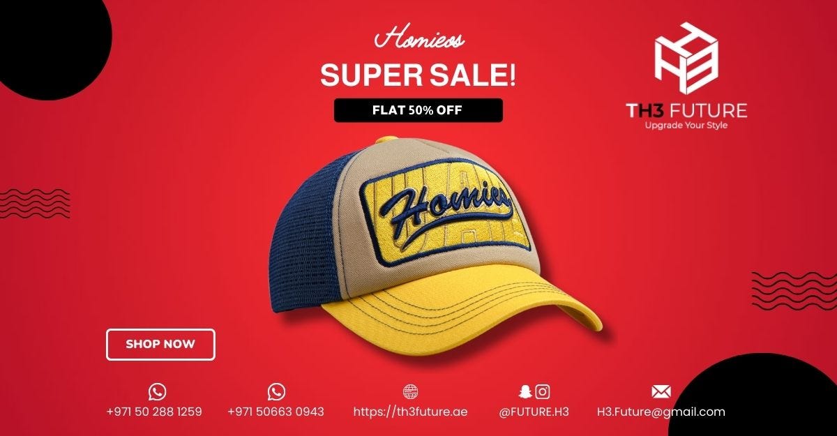 Elevate Your Style with Homies Style Fashion Caps — A Unique Blend of ...
