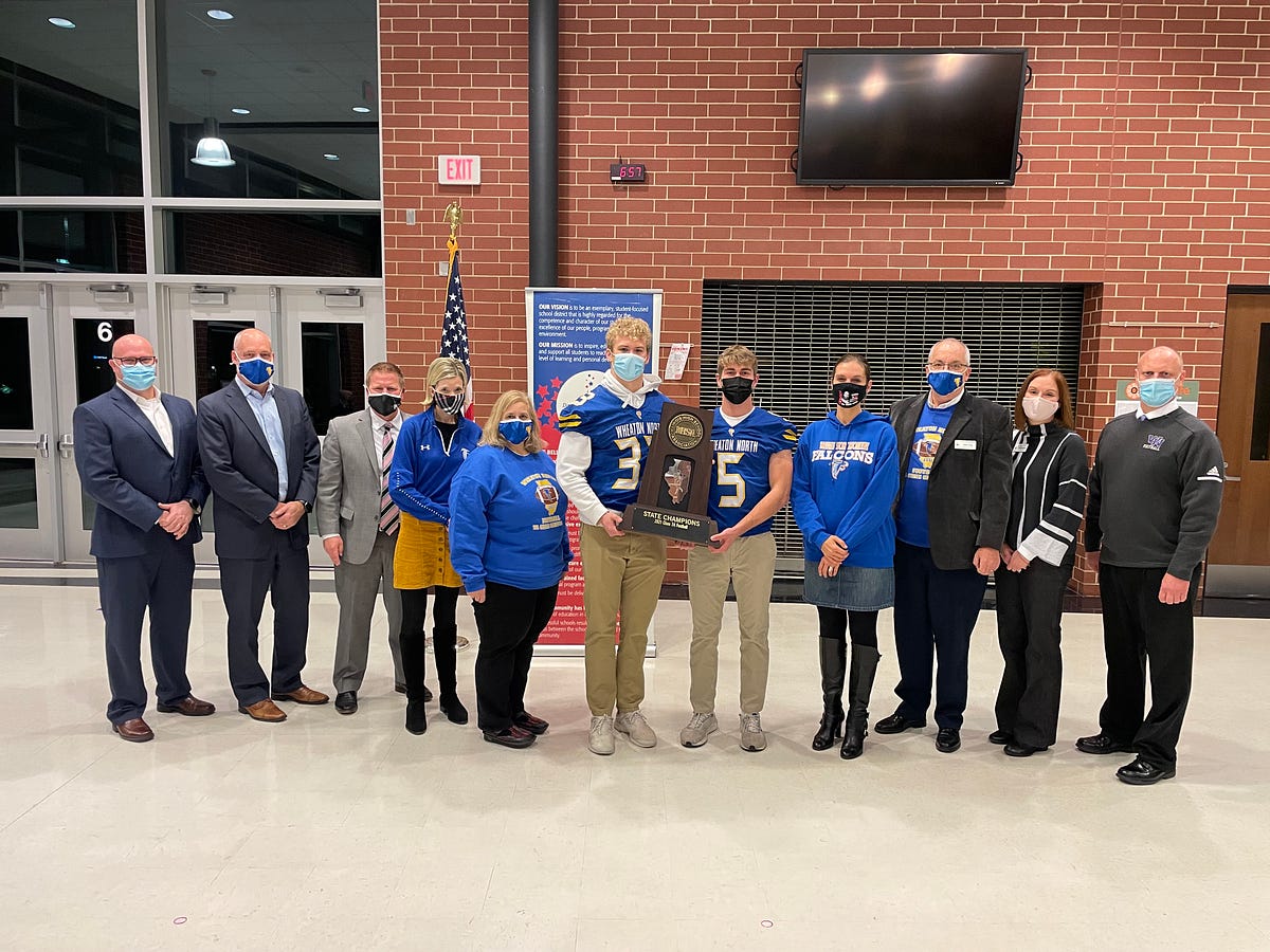Wheaton North Football Team Recognized by the Board - District 200 ...
