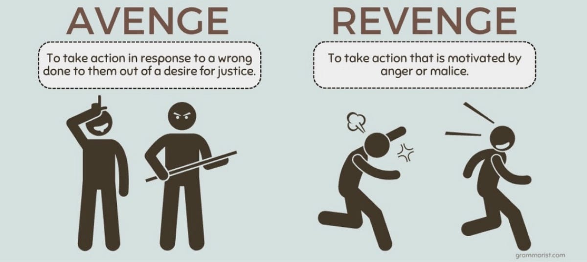The Complex Dichotomy of Vengeance, Revenge, and Justice: An In-Depth ...