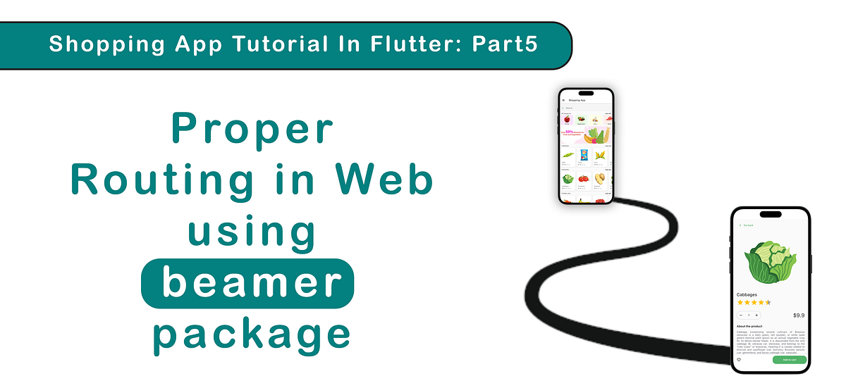 Proper Routing in Flutter Web Using Beamer package: Shopping App— Part ...
