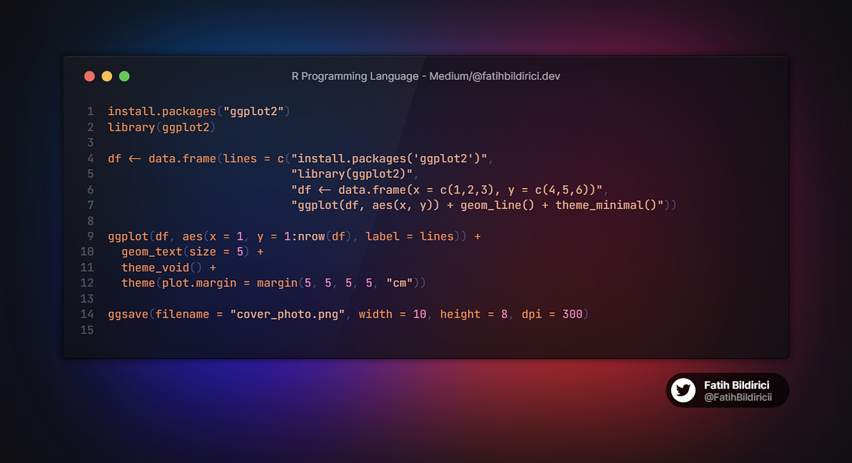 R Programlama Dili ve İstatistiksel Programlama | by Fatih Bildirici MSc | Medium