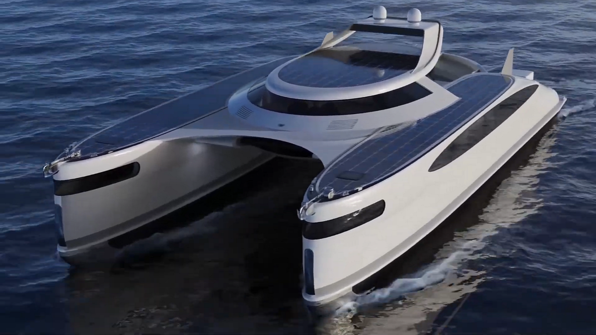 Lazzerini Pagurus: The Solar-Powered Amphibious Catamaran | by ALFAZA ...