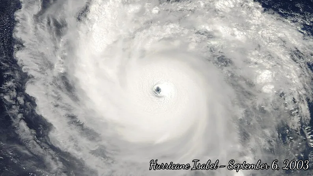 2003 — Hurricane Isabel. The Deadliest Hurricane of the Season | by ...