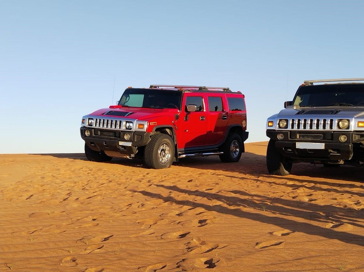 The Thrilling Hummer Desert Safari Experience in Dubai | by Brad Cage ...