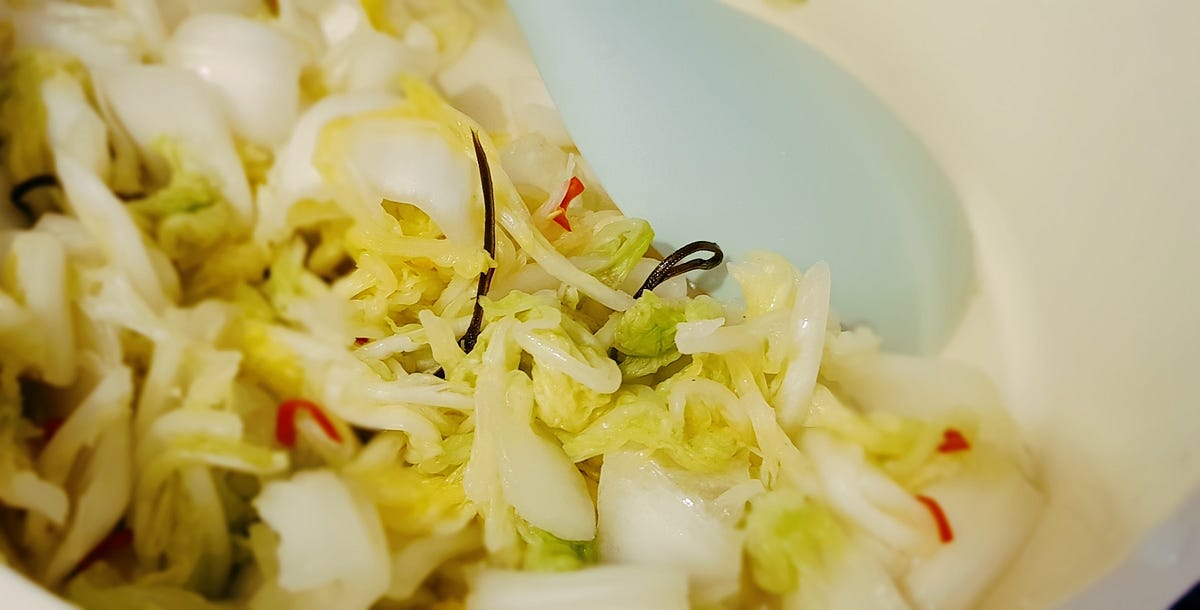 Japanese Pickled Cabbage