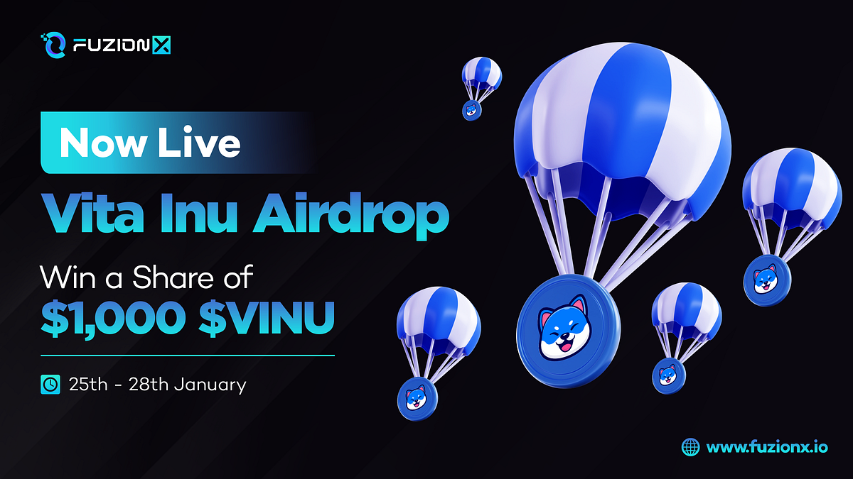 Join the Vita Inu Airdrop and Share from the 1,000 $VINU Prize Pool ...