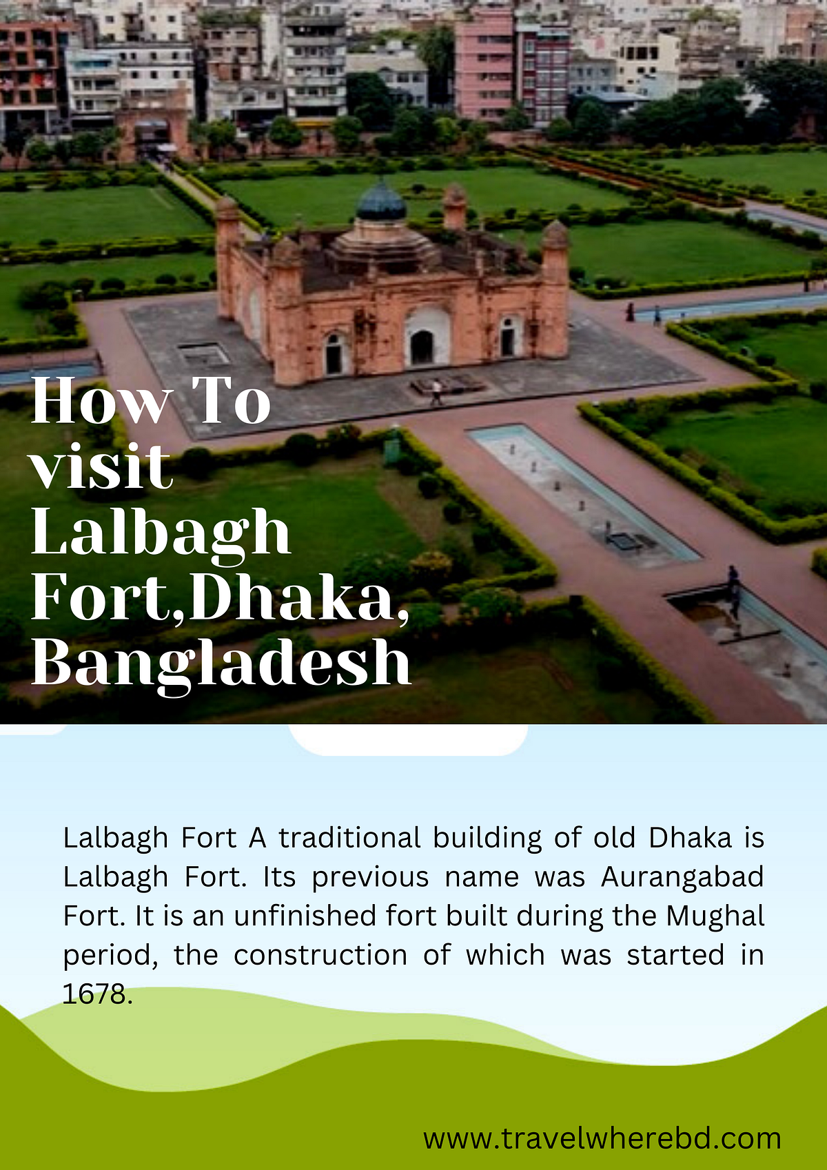 Lalbagh Fort, Dhaka, Bangladesh. A traditional building of old Dhaka is ...
