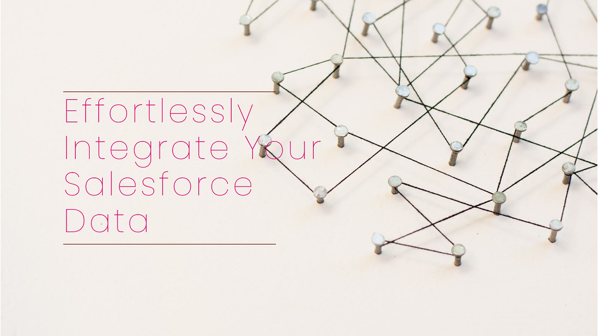 Salesforce Data integration. The process of integrating systems… | by ...