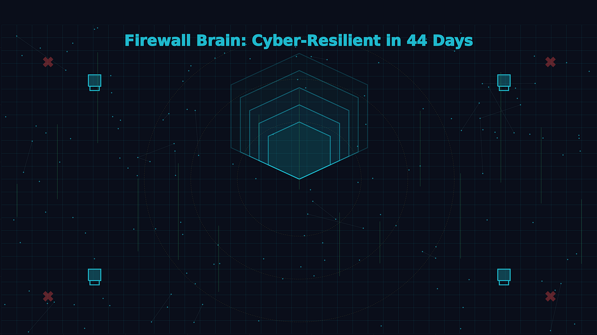 The “Firewall Brain” That Makes You Cyber-Resilient in 44 Days (Zero ...