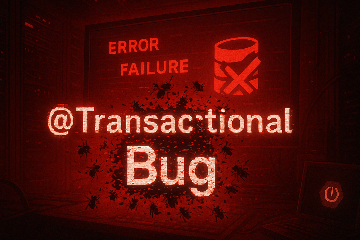 🤯 The @Transactional Trap: How a Subtle Bug Almost Wrecked Our Spring ...