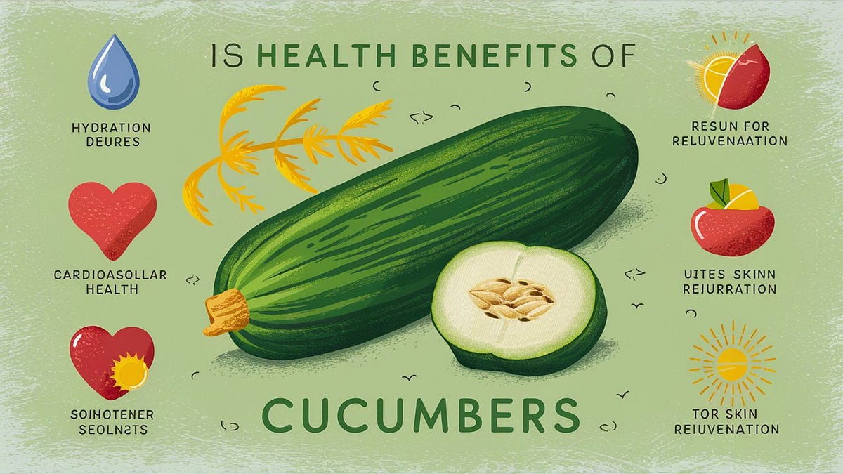 The Health Benefits of Cucumber - Stories and Novels - Medium