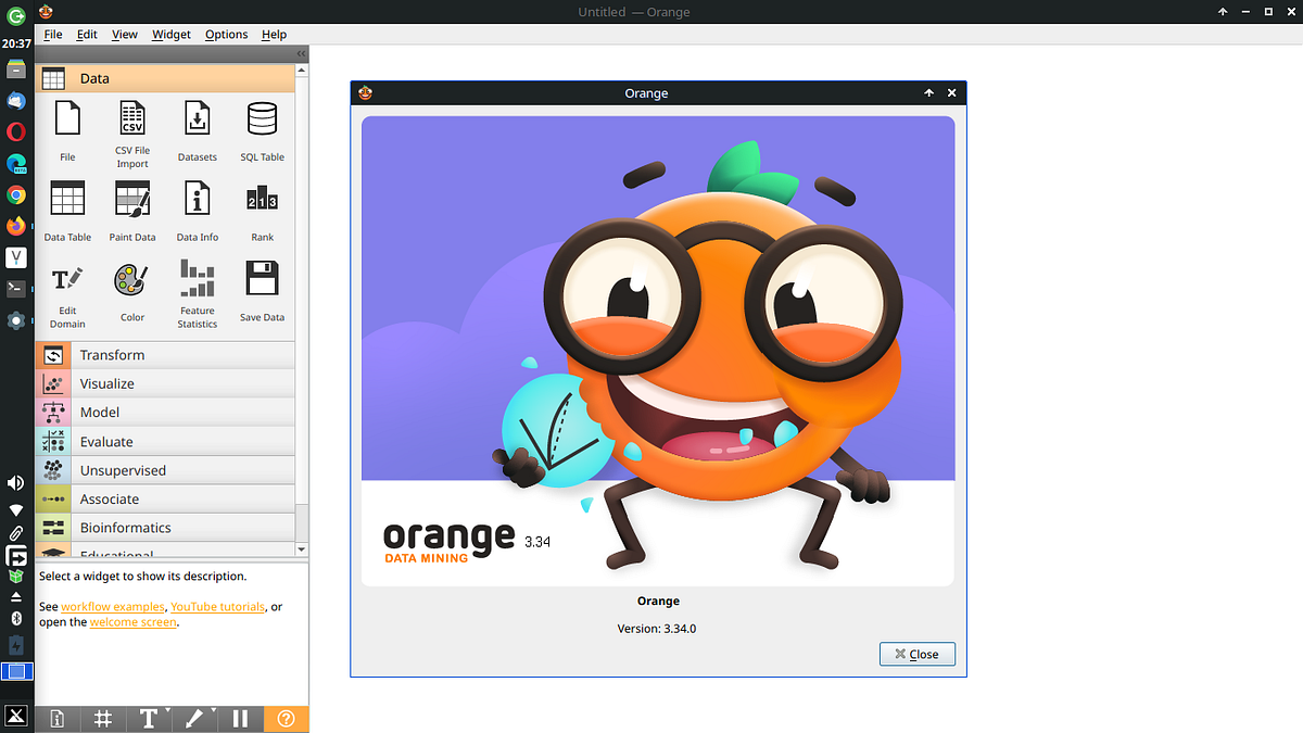 Cara Install Orange3 dengan Anaconda di Linux: Panduan Langkah demi Langkah | by M. Wira Ade ...
