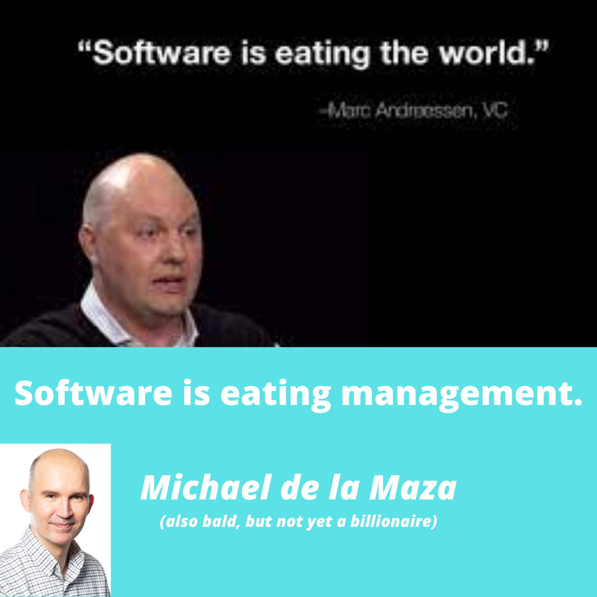 Software Is Eating Management - Michael De La Maza - Medium