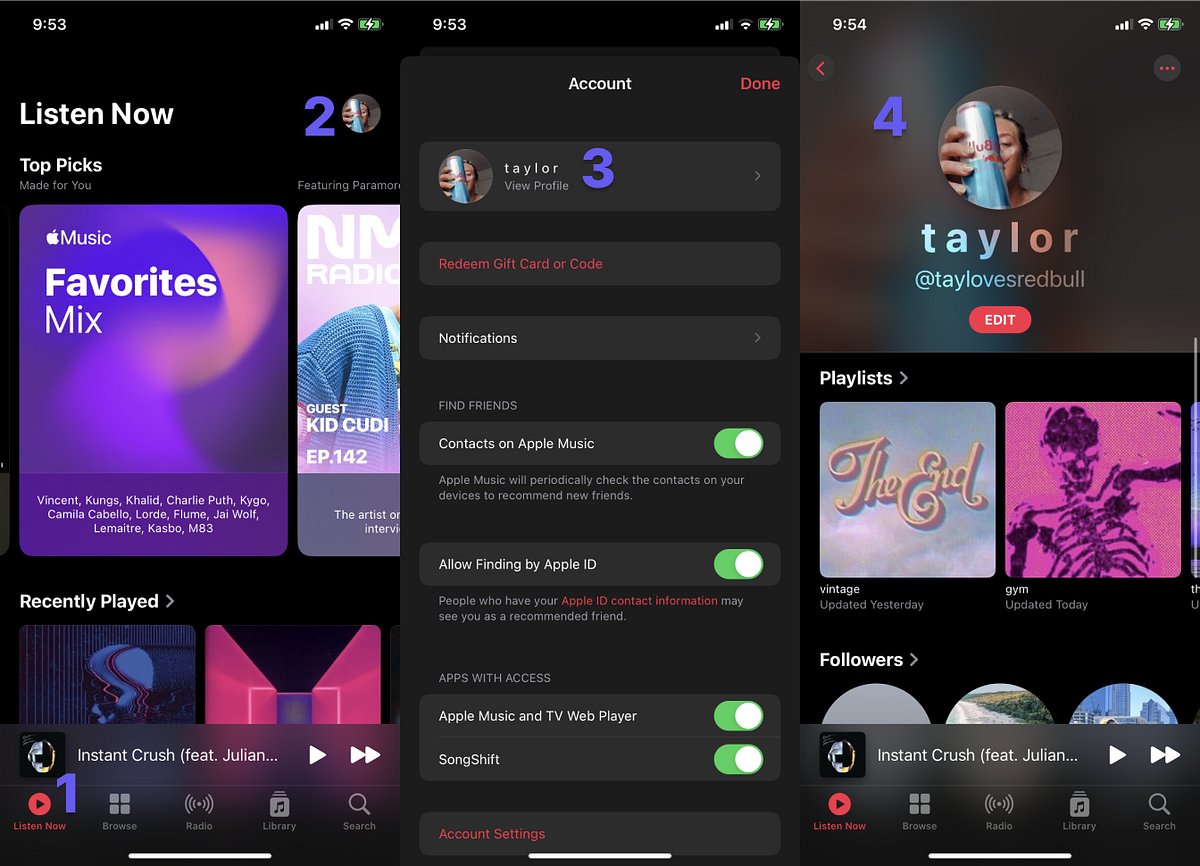 Apple Music: Redesign for User Interaction and Collaboration. | by ...