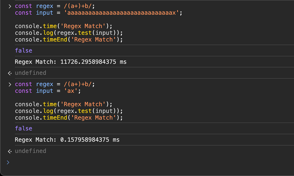 【從做中學】 一不小心就重做(ReDoS)？淺談 ReDoS 與 RegExp 攻擊 | by Jamms.L | Medium