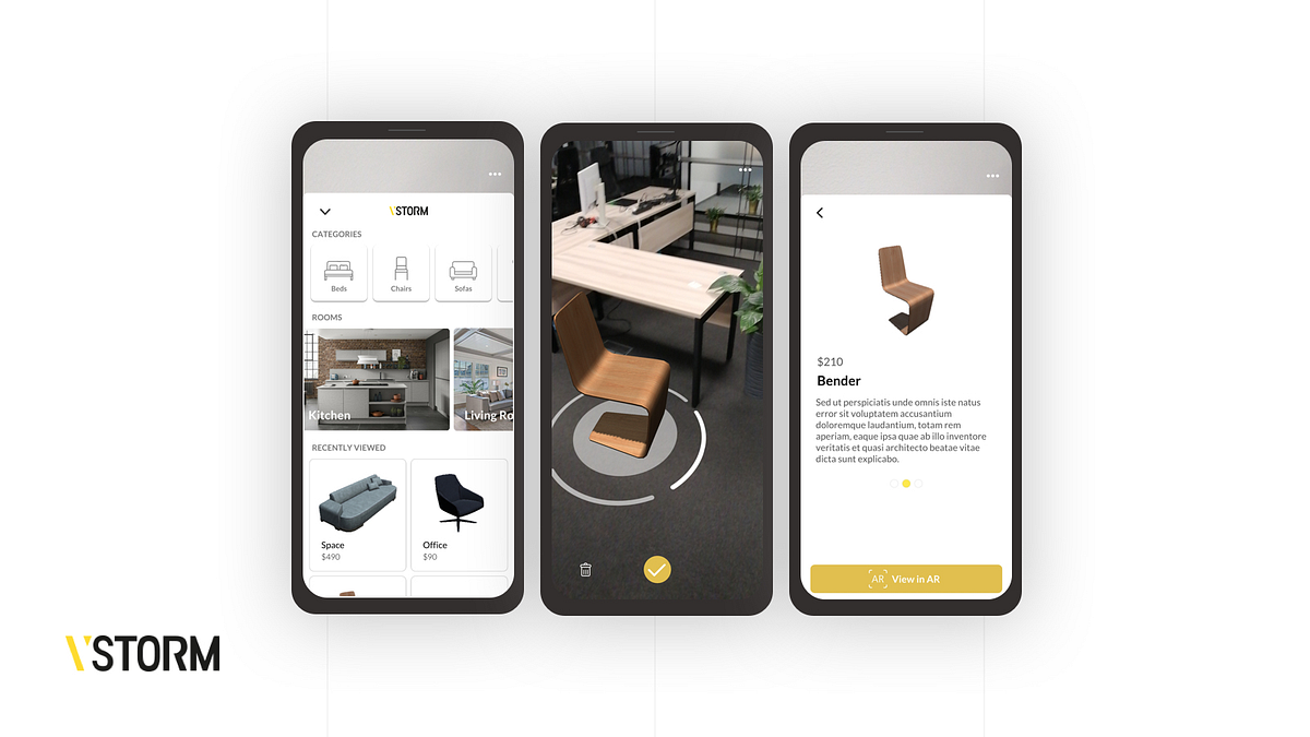 Augmented Reality placement — inhouse research and development project ...
