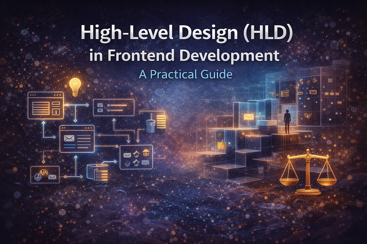 High-Level Design (HLD) in Frontend Development — A Practical Guide ...