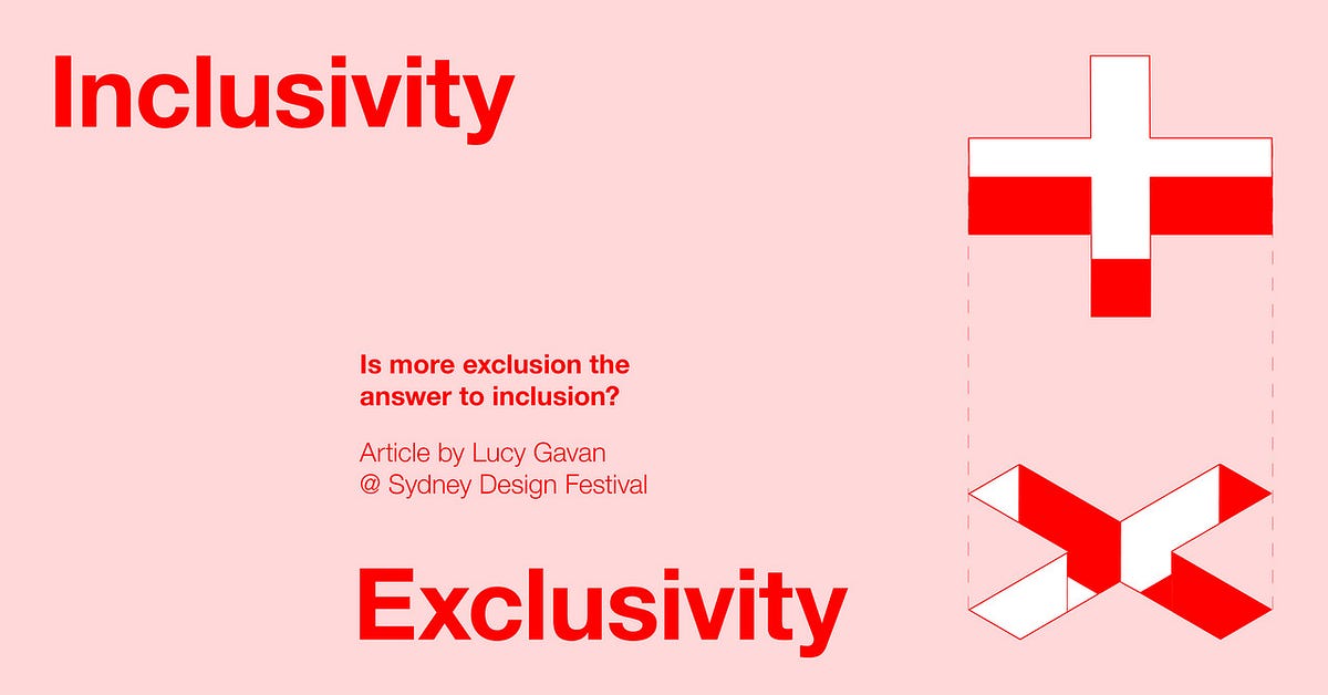 The gender agenda: Is more exclusion the answer to inclusion? | by ...
