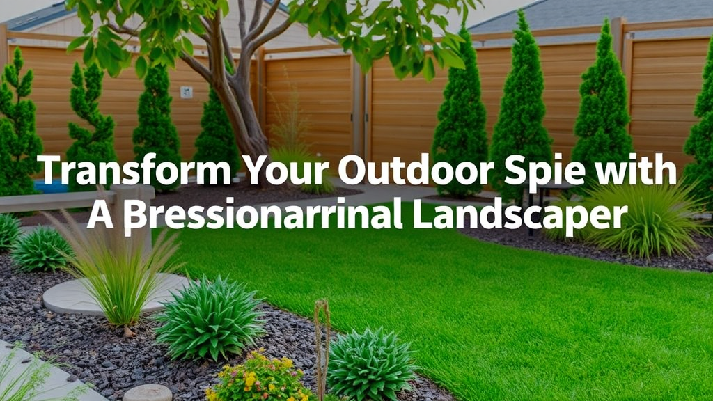 Transform Your Outdoor Space With A Professional Commercial Landscaper ...
