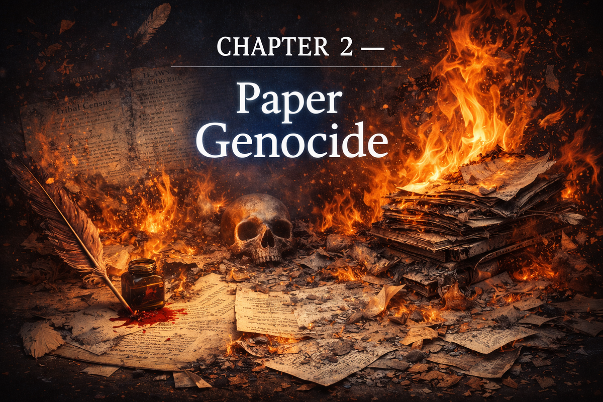 CHAPTER 2 — Paper Genocide. How Erasure Was Written into Law | by Erika ...