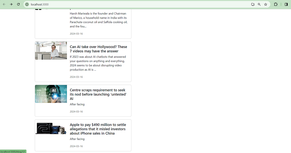 Blog App using Laravel and React Redux-toolkit | by Maitrik Thakkar | Medium