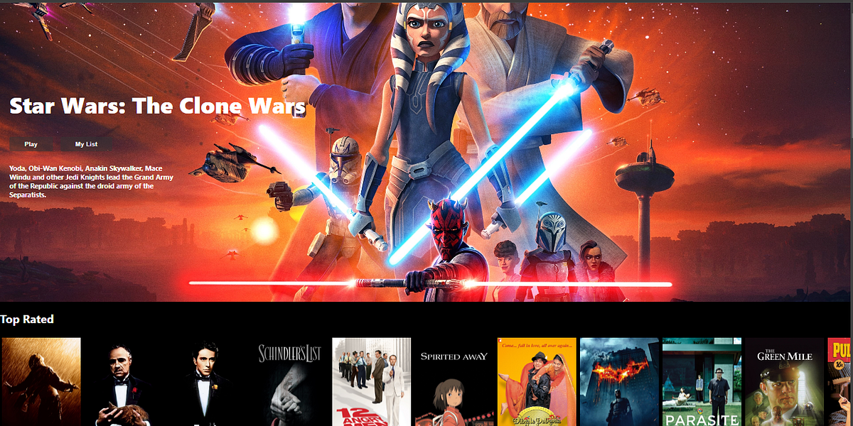 Building a Netflix Clone with React: My First API-Based Project | by ...