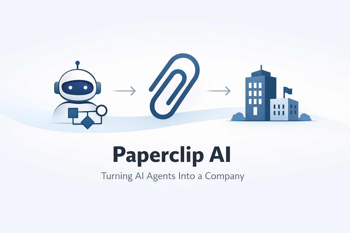 Paperclip AI: Open source platform focused on turning ai agents into a ...