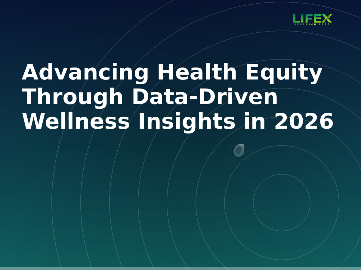 Advancing Health Equity Through Data-Driven Wellness Insights in 2026 ...