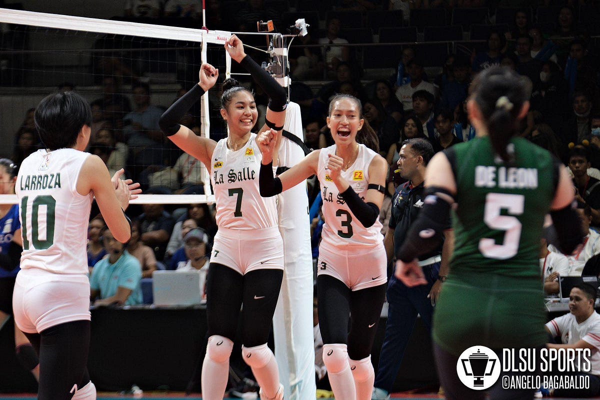 Lady Spikers sweep Ateneo, strengthen bid for a twice-to-beat advantage | by Steph Cooper | DLSU ...