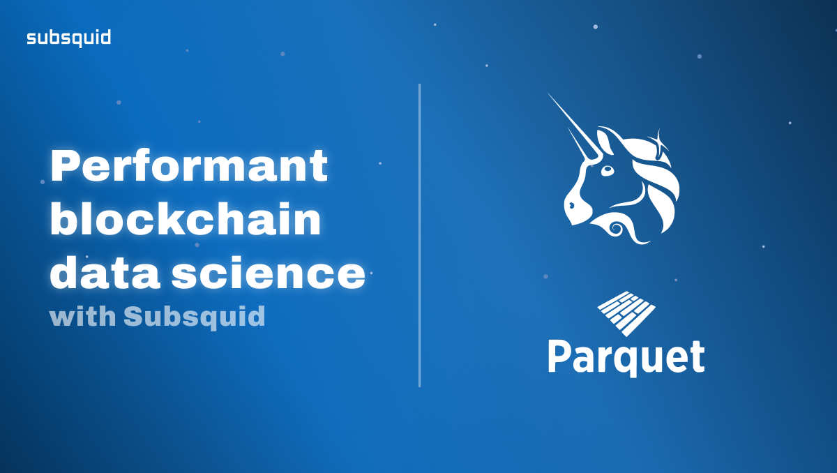 How to scale blockchain data science for large datasets | by Massimo Luraschi | SQD Blog | Medium
