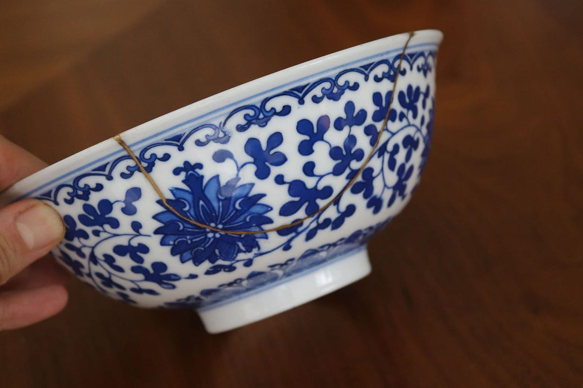 Kintsugi that put me in a better frame of mind | by tsugu | Oct, 2024 ...