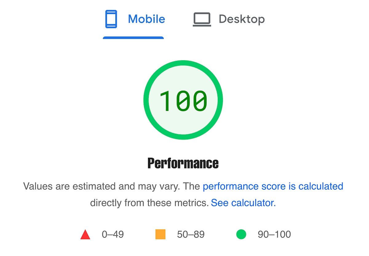 Optimizing Your Web App: How To Score 100 on Lighthouse | by Jenia ...