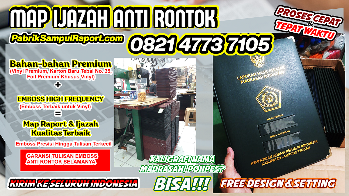 0821–4773–7105 Sampul Raport Sma Map Ijazah di Buol | by ...