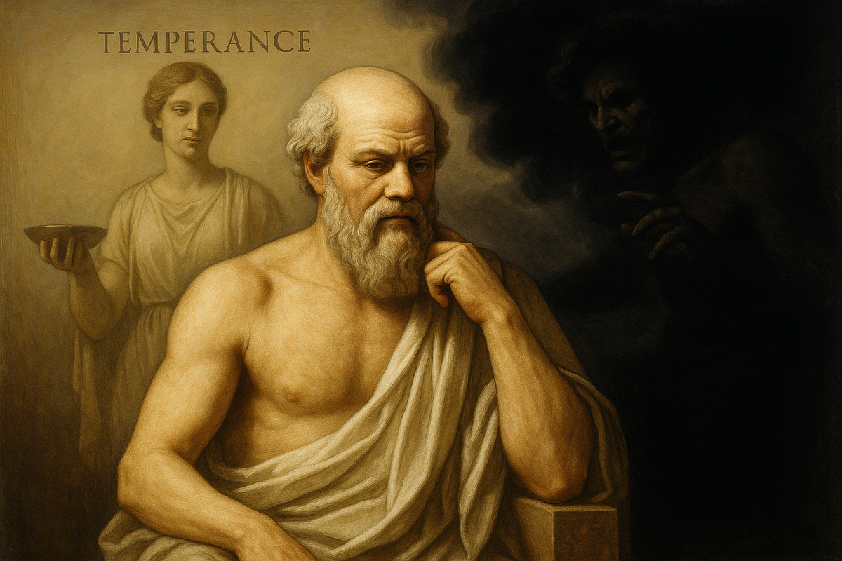 Title: Temperance and Temptation: The Balance of the Good Life | by ...
