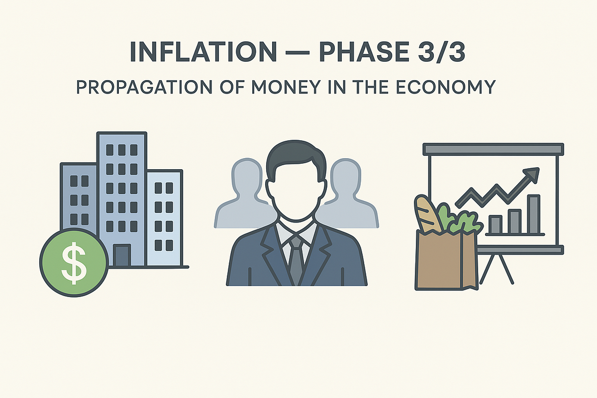 INFLATION — Phase 3/3: Propagation of Money in the Economy and Its ...