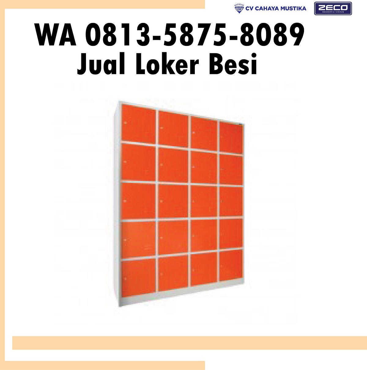 WA 0813–5875–8089, Jual Locker Besi 20 Pintu Zeco Pasuruan | by JualLocker15PintuZecoSurabaya ...