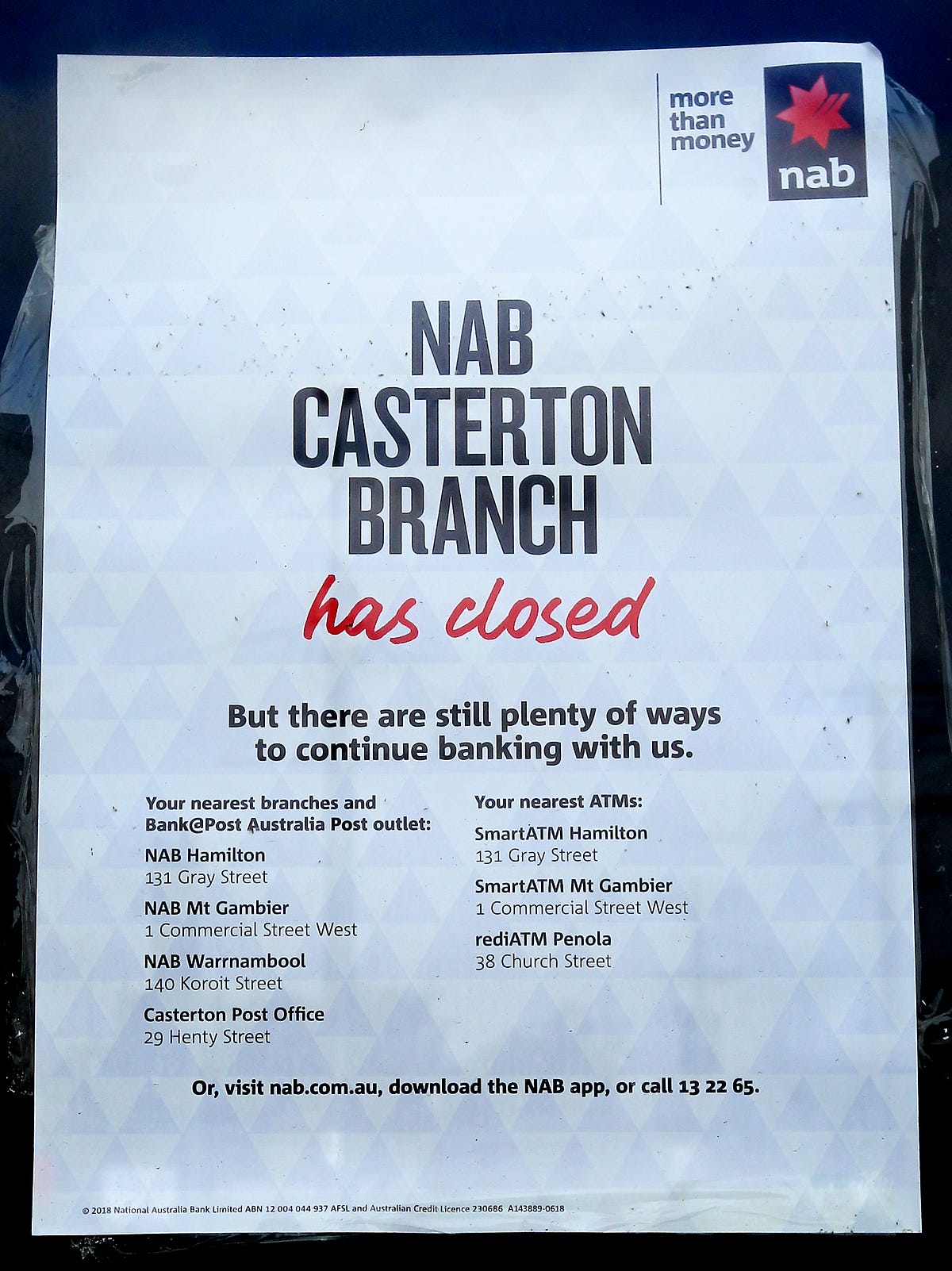 What anyone making a submission to Australia’s latest regional banking ...