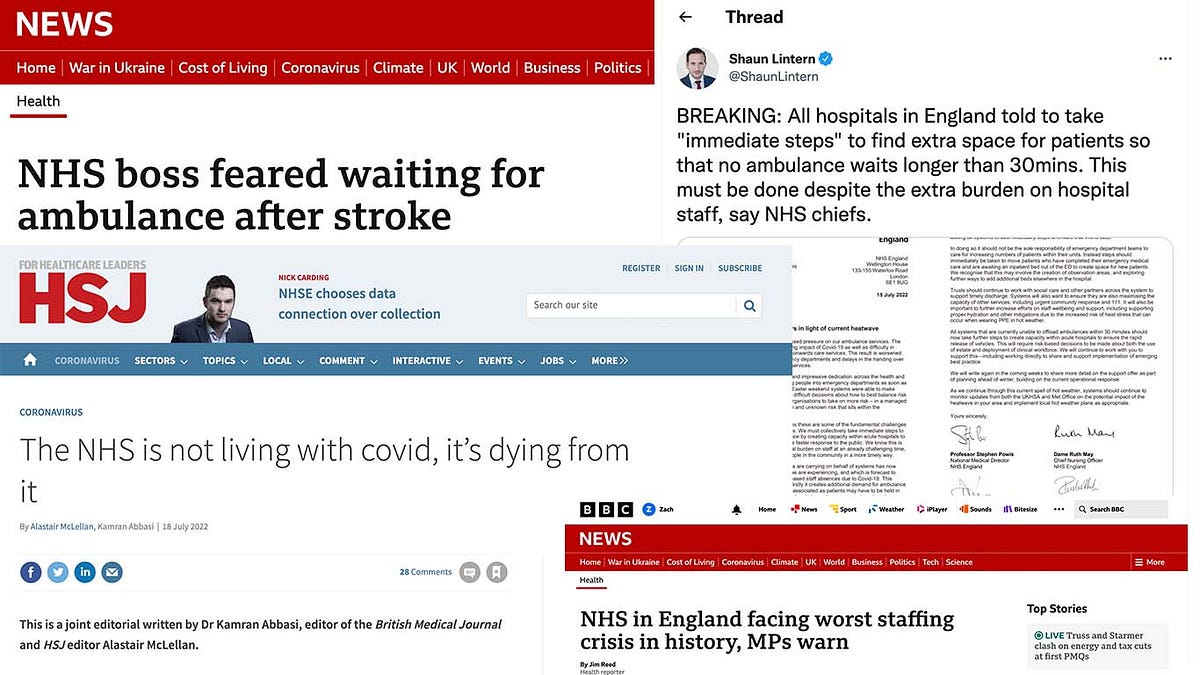 The NHS is in crisis. What does this mean for the people we… | by Zach ...