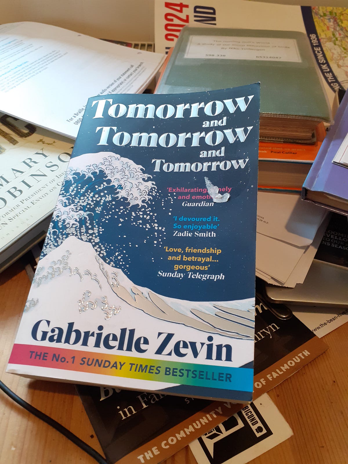 “Tomorrow and tomorrow and tomorrow…” by Gabrielle Zevin | by Patricia ...