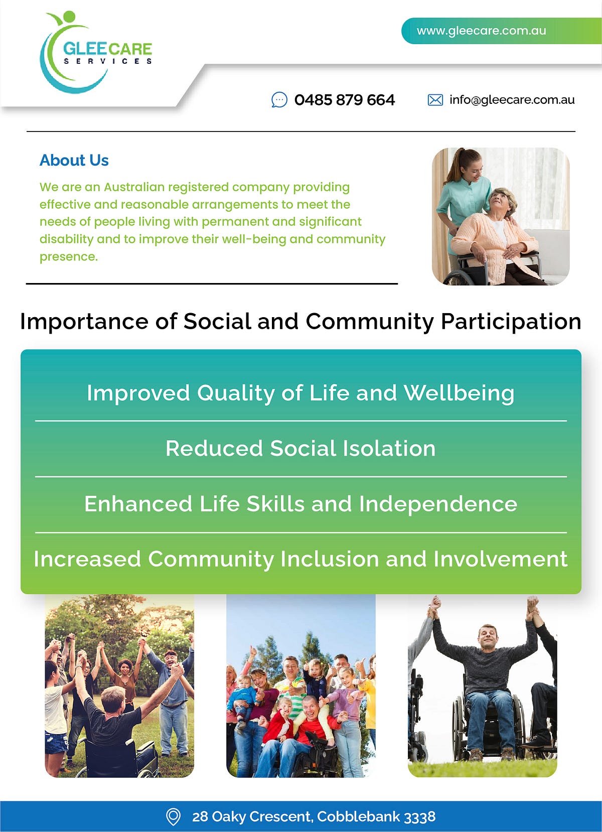 Importance of Social and Community Participation - Gleecareservice - Medium