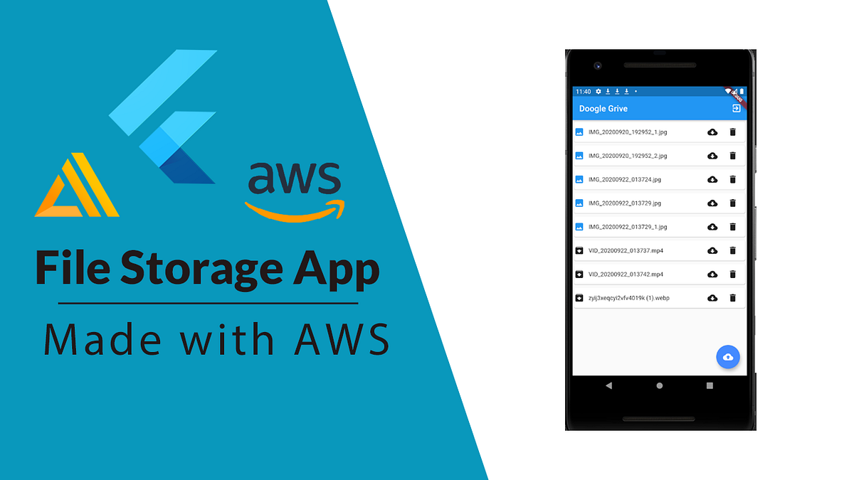 Making a Google Drive Clone | Flutter and AWS | by VidaVolta | Flutter ...