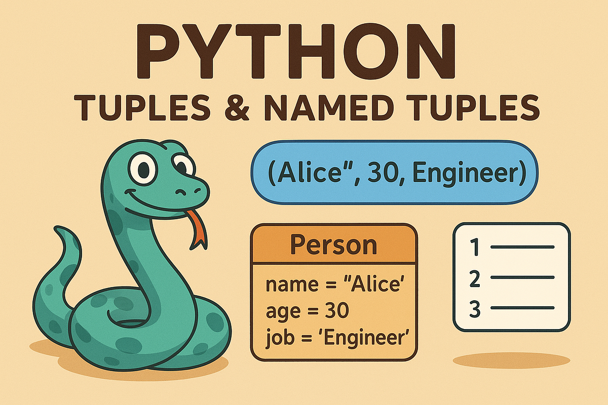 🐍 Understanding Tuples and Named Tuples in Python: A Practical Deep Dive | by Anik Sikder | Sep ...