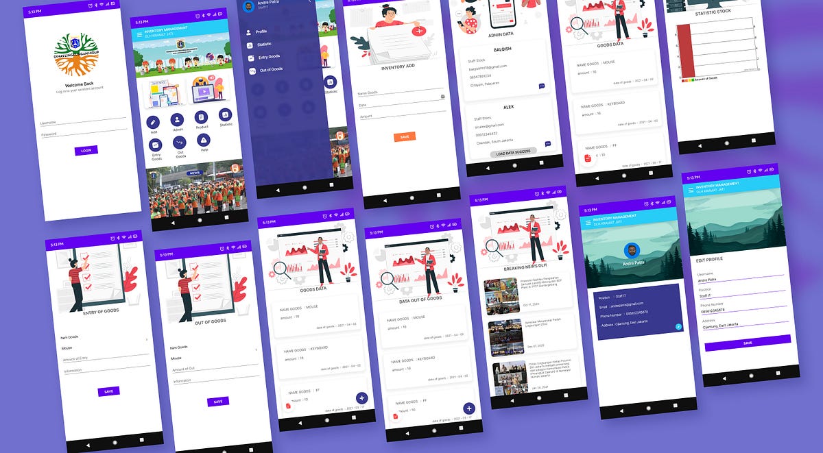 UI/UX Designer — Aplikasi Inventory “Project Internship @Suku Dinas ...