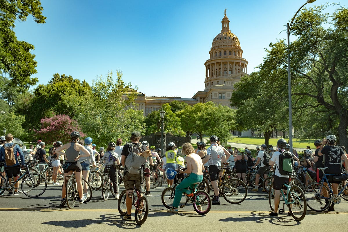 Cycling for the Revolution. Austin, Texas. | by Justina Gil | FemBeat ...