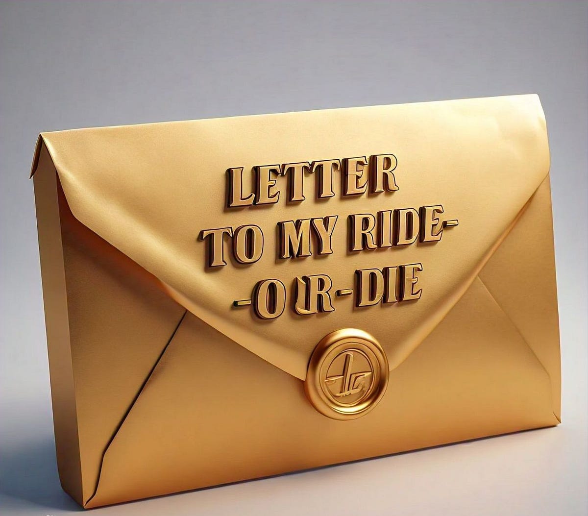 Letter To My RIDE-OR-DIE. Love letter | by Glory Onoseremen Isesele ...