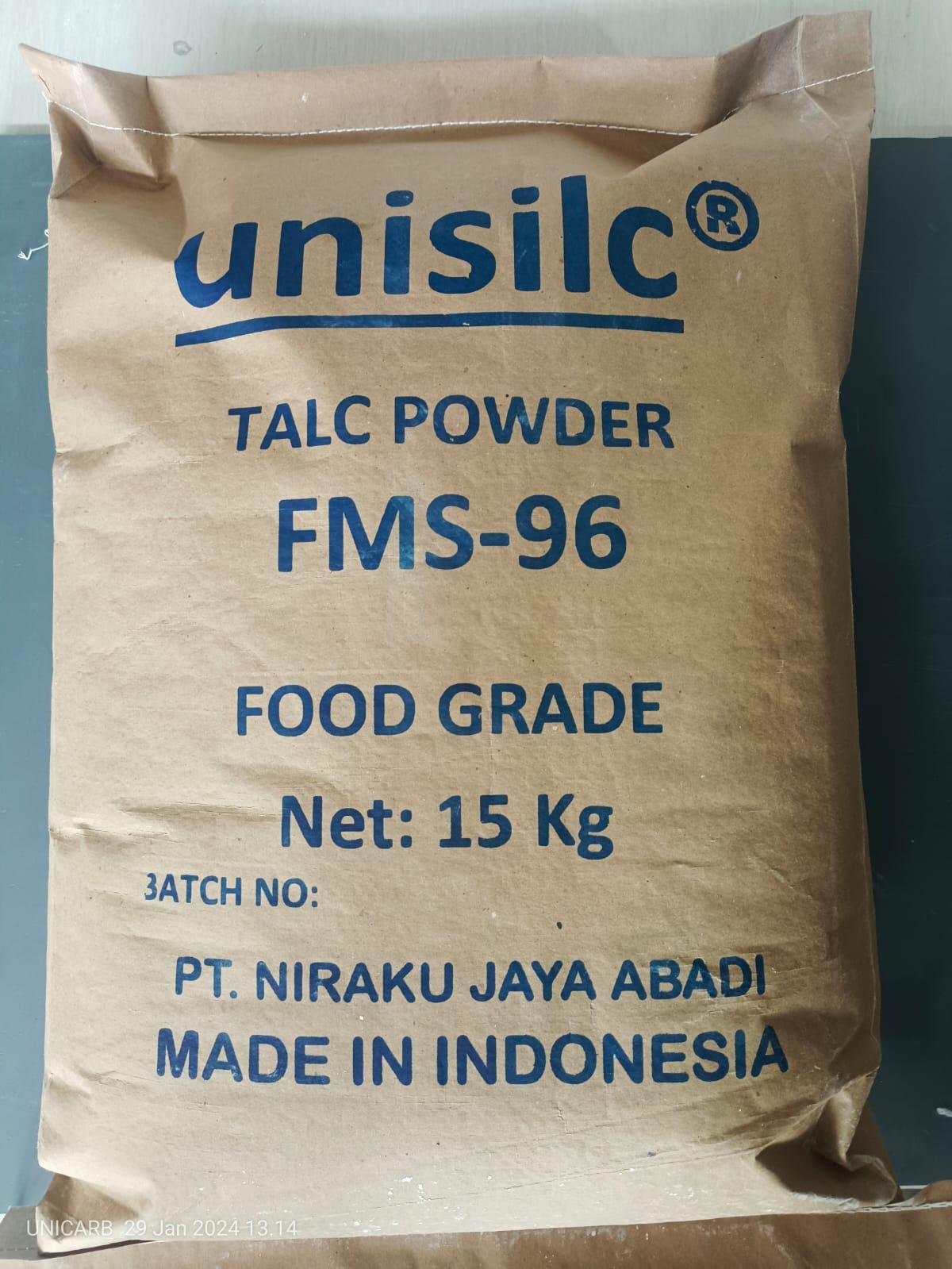 Distributor Food Grade Talc - UNICARB - Medium