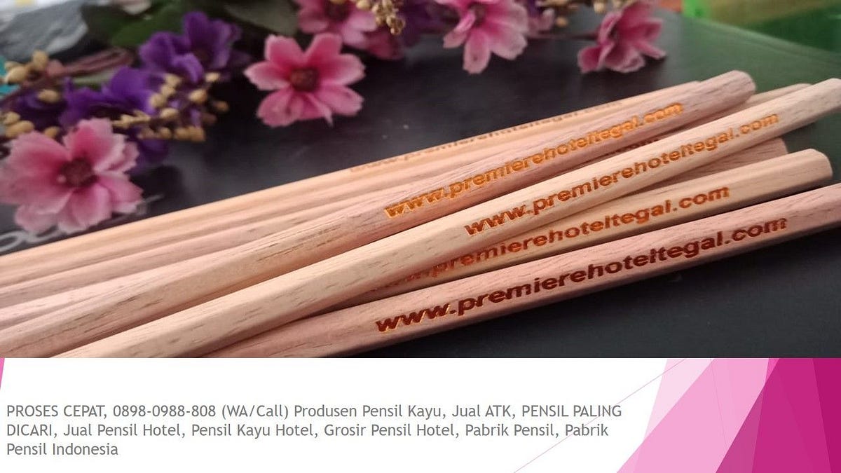 Pusat Grosir Pensil Kayu PENCILVANIA MENARIK, Hub: 0813-2270-0999 ...