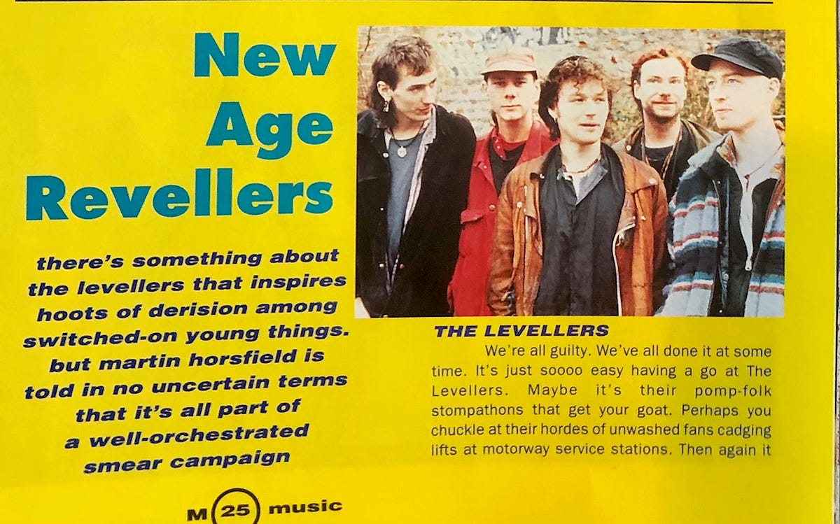 New age revellers: the Levellers. The Levellers interview, first… | by ...