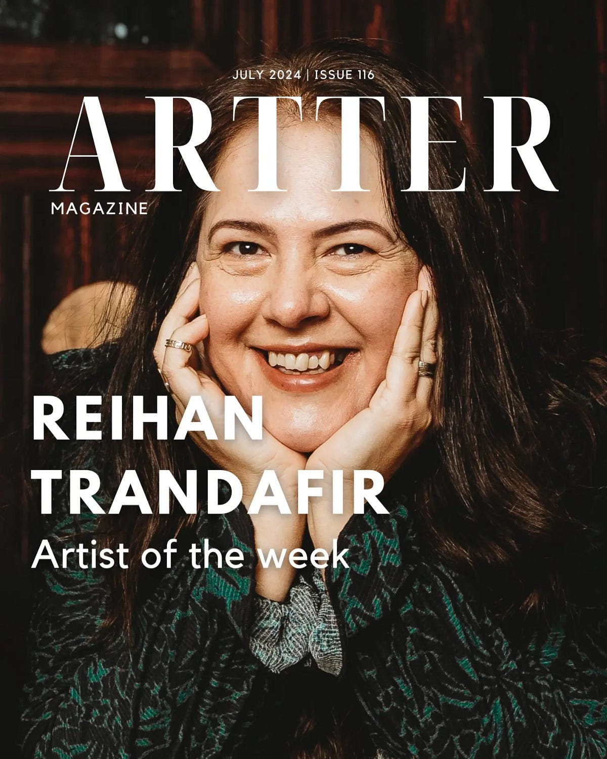 Issue No.116 Interview with Reihan Trandafir | by ARTTER MAGAZINE | Medium