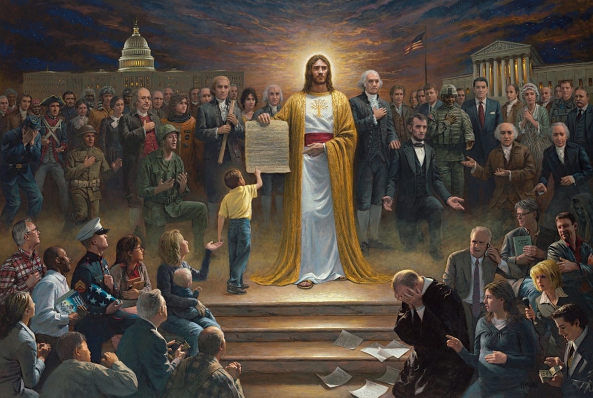 Jesus Christ and Other American Patriots: The Tea Party Art of Jon ...